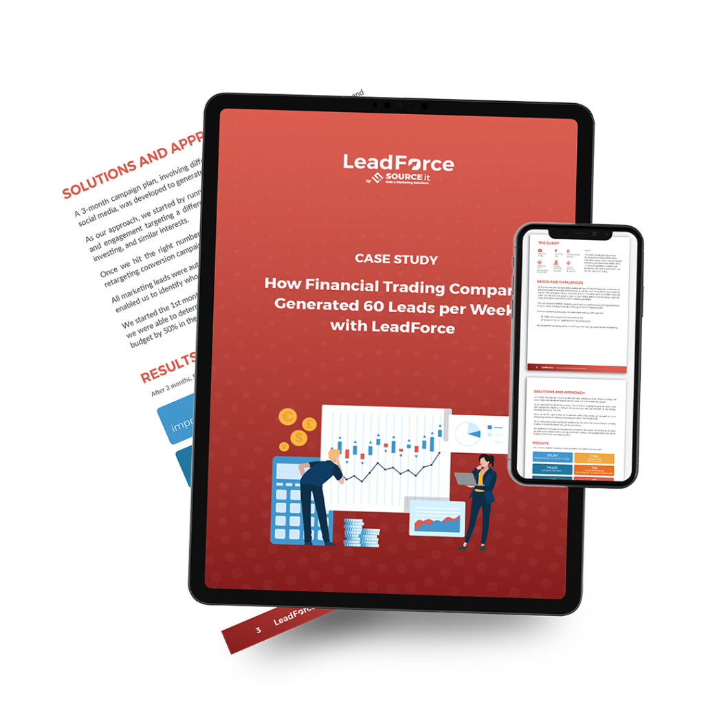Financial Trading Lead Generation Case Study - LeadForce